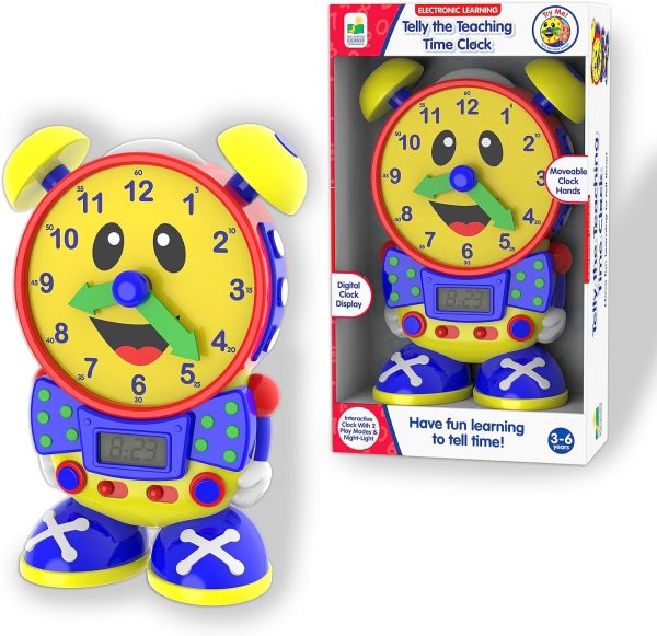 Telly the Time Teaching Clock – Stock Design Store