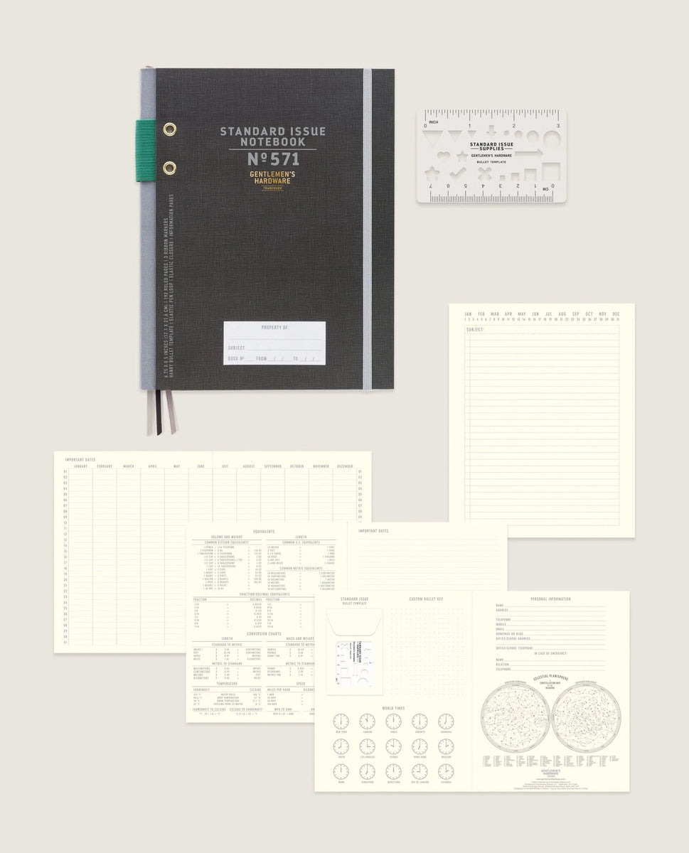 Standard Issue Notebook No.571 – Stock Design Store